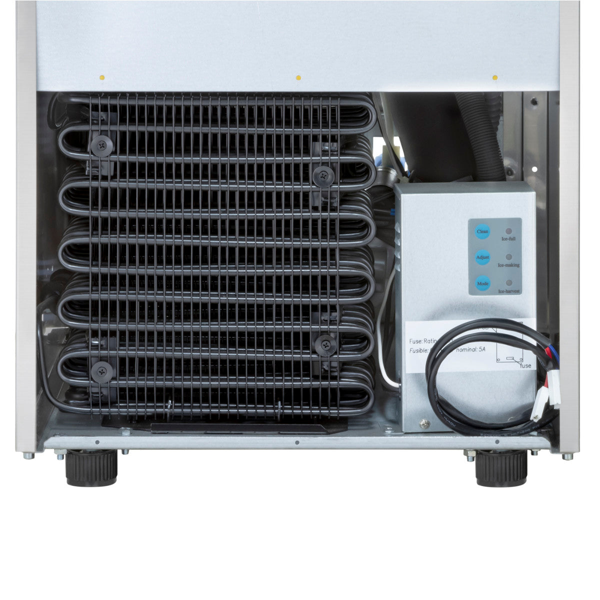 Maxx Ice Self-Contained Ice Machine, 75 lbs, Bullet Ice Cubes, with 25 ...