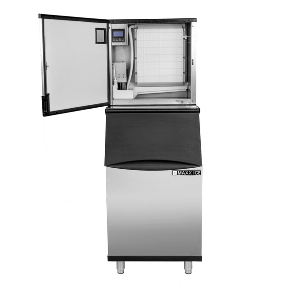 Maxx Ice Intelligent Series Modular Ice Machine, 22"W, 361 lbs, Half ...